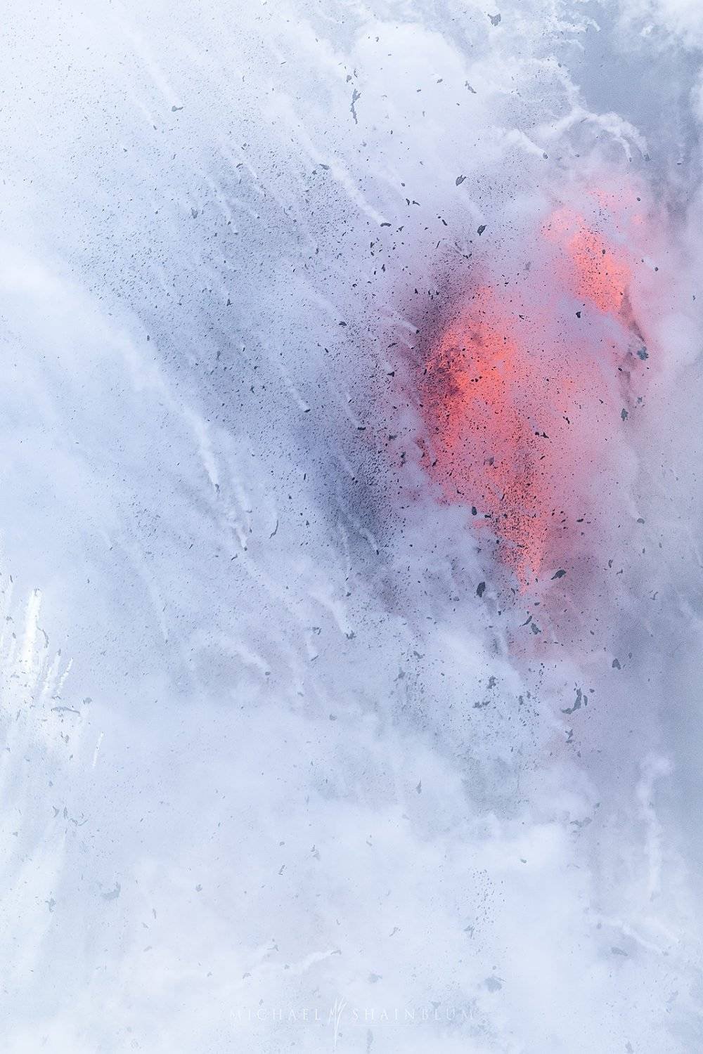 Cascade of Lava - Volcano Photography - Hawaii Big Island