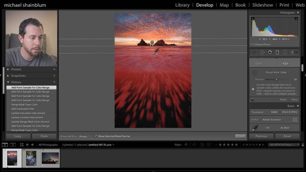 My Favorite Tool in Lightroom – Range Masks - Michael Shainblum Photography