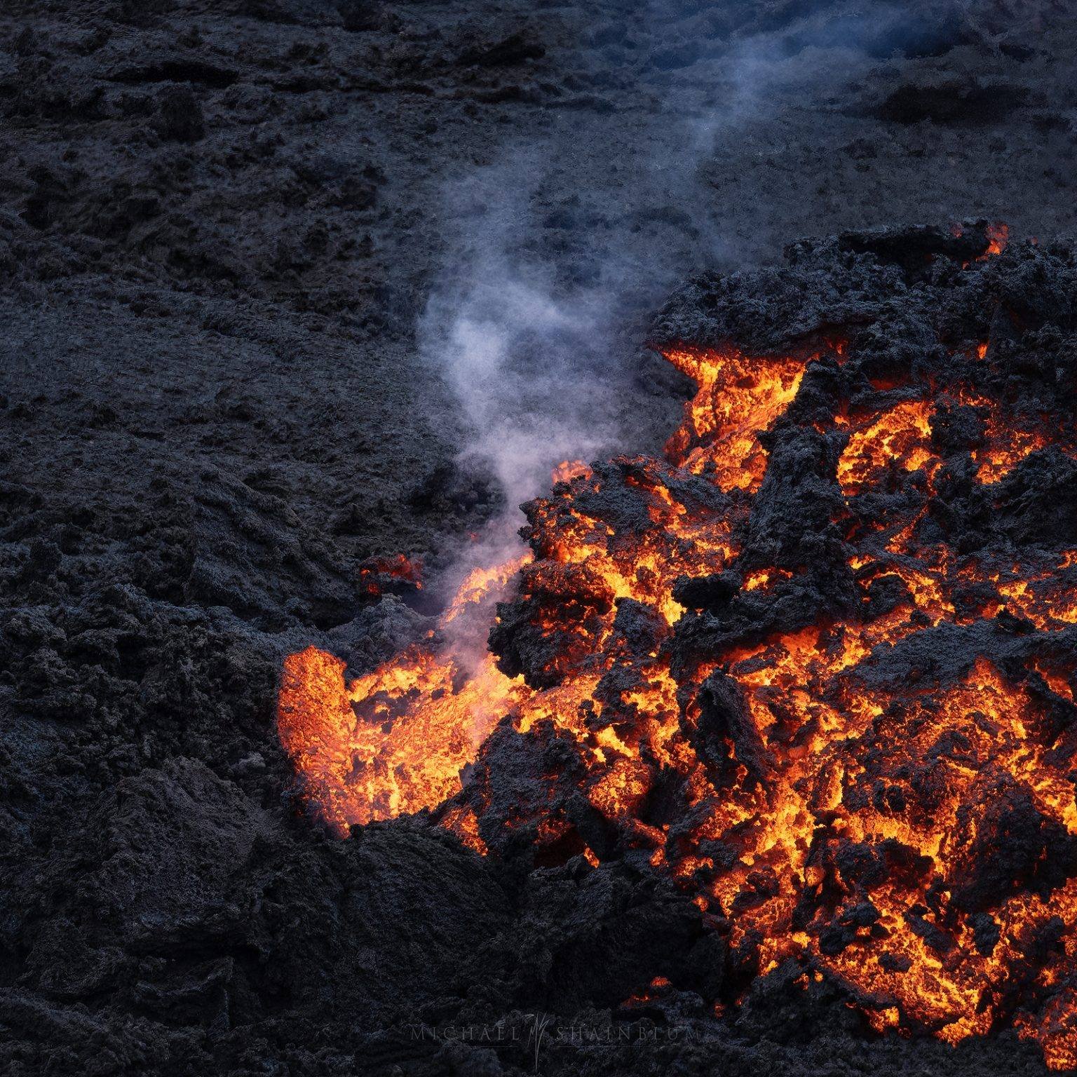 Iceland Volcano Photography & Aerial Volcano Footage